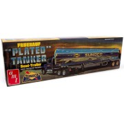 Plastic truck model plastic tanker trailer (Sunoco) 1: 2 - Scientific-MHD