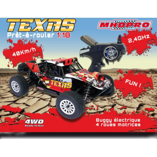Texas BUGGY EP RTR 1/18 - Scientific-MHD