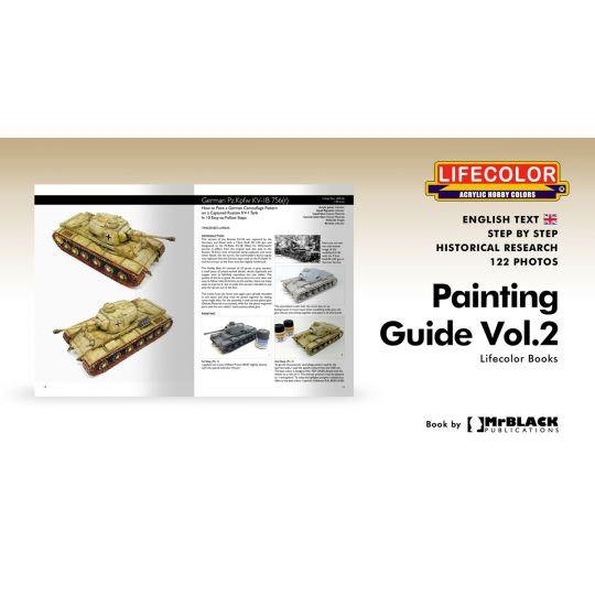 Acrylic paint Lifecolor Guide Painting 2 - Scientific-MHD