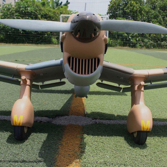 JU-87 STUKA DESERT SNAKE Giant Scale 40-50cc ARF thermal radio ...