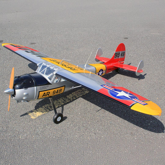 CESSNA 195 USAF 2.28m 35-50cc ARF radio-controlled thermal aircraft