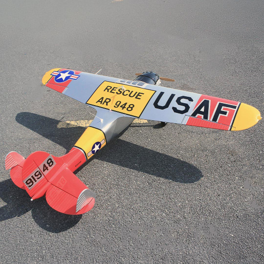 CESSNA 195 USAF 2.28m 35-50cc ARF radio-controlled thermal aircraft