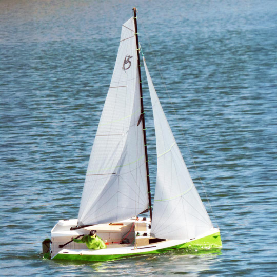 Drago RC Sailing Boat 1/6 – Radio Controlled Sailboat Kit
