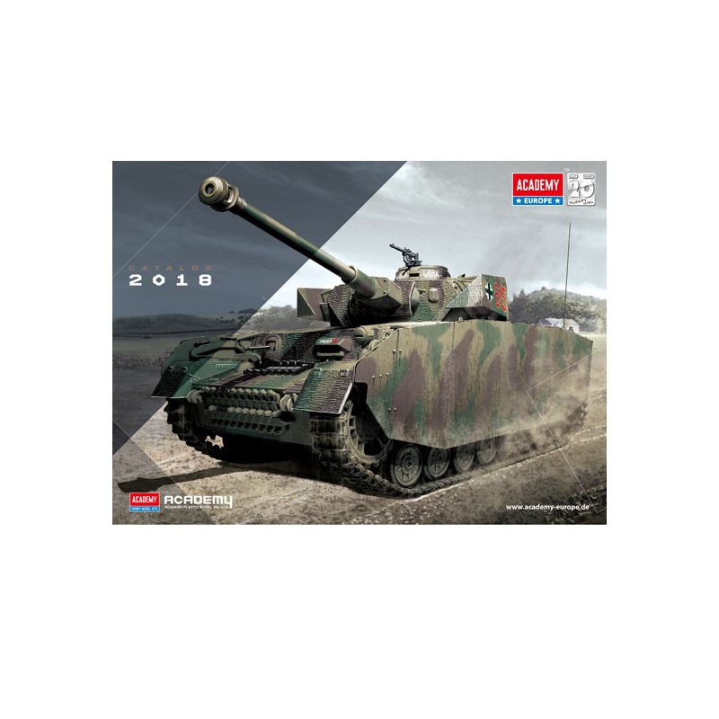 Plastic tank model catalog Academy 2018 - Scientific-MHD