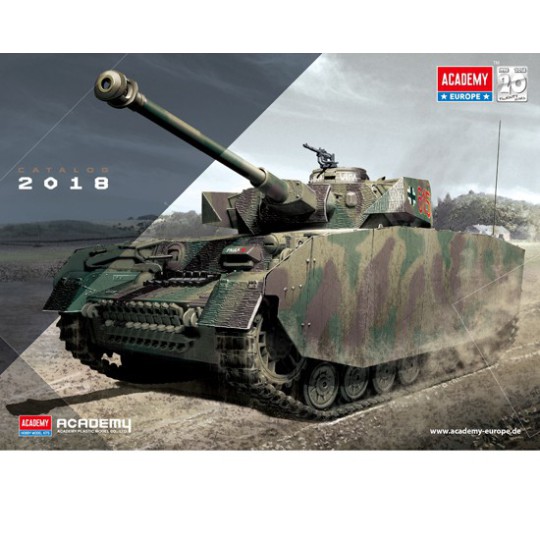 Plastic tank model catalog Academy 2018 - Scientific-MHD